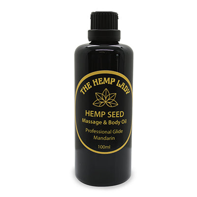 The Hemp Lady Massage and Body Oil 100ml – Evergreen Hydroponics Australia